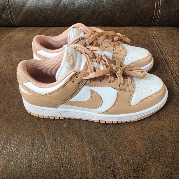 Nike | Shoes | Nike Dunk Low White Rose Whisper Womens 85 | Poshmark